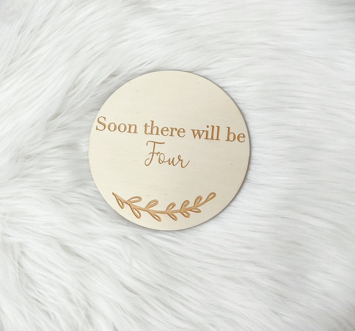 Single Plaque Announcement - Plywood – Forever Bespoke